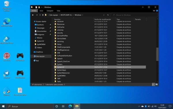 Esto es lo que pasa si borras la carpeta System32 de Windows