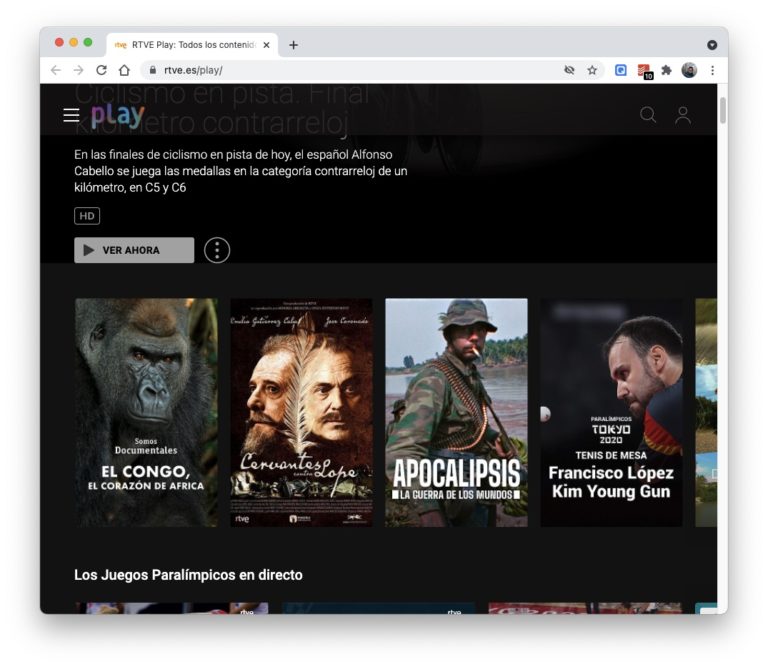 Así es RTVE Play: esto es todo lo que puedes hacer con la app de RTVE
