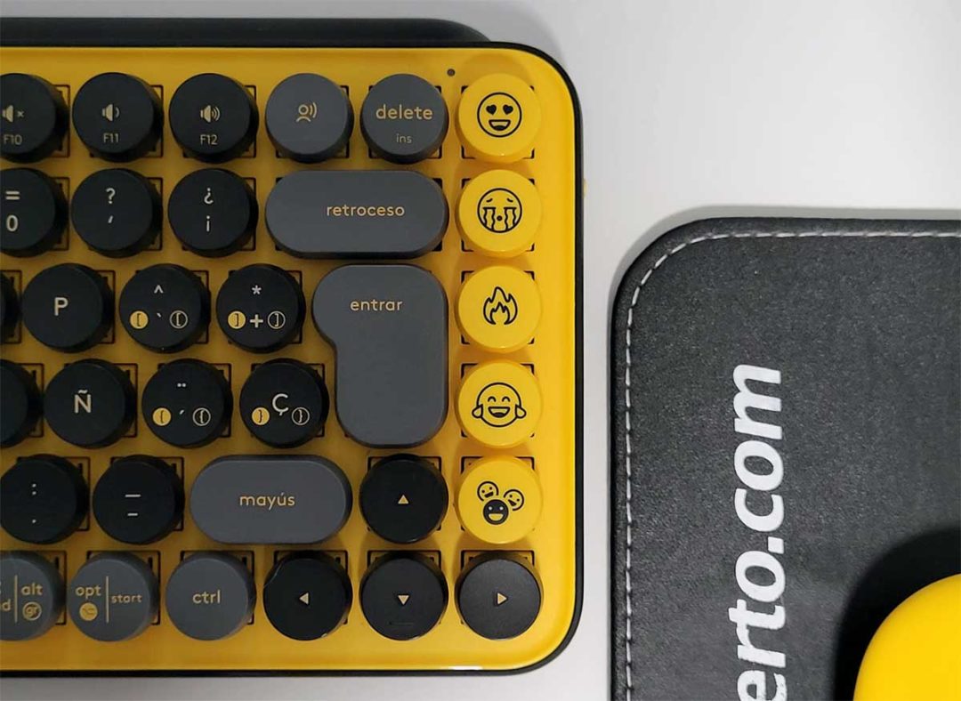 Logitech Pop Keys, el teclado mecánico con emojis y personalizable más ...
