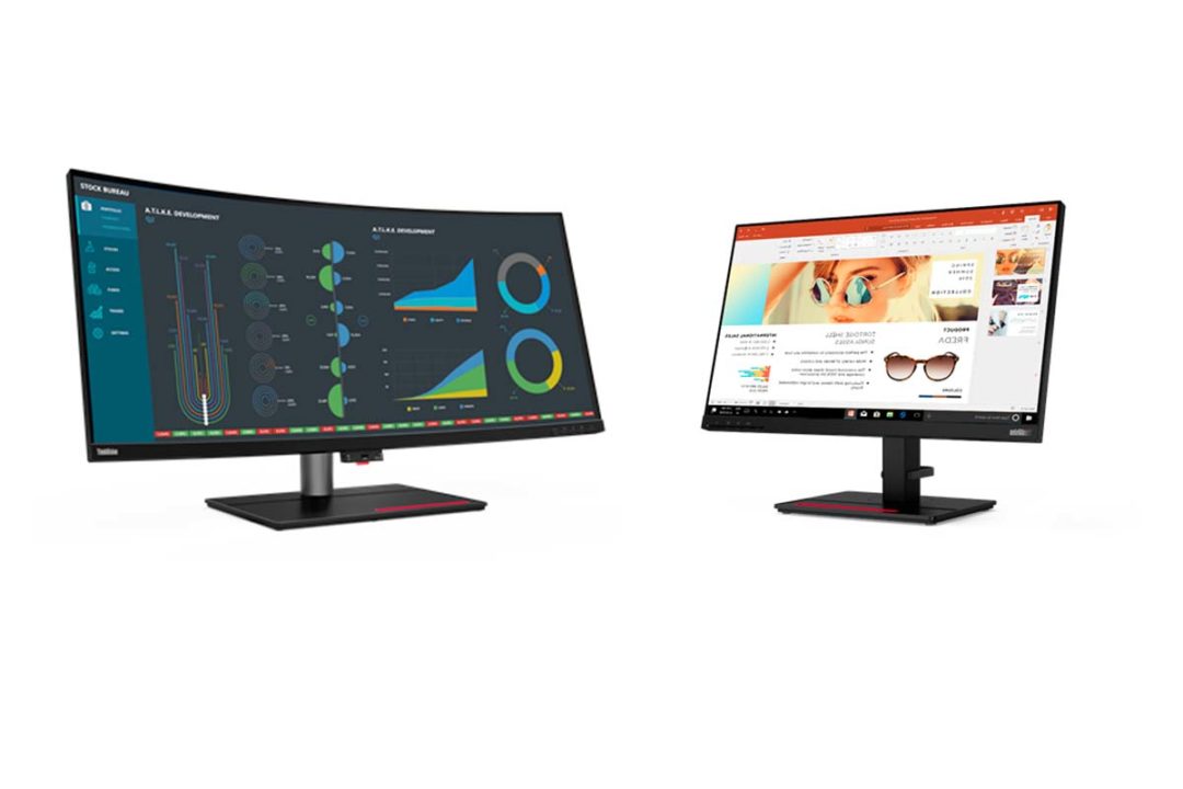 Monitores ThinkVision P40w y P24h de Lenovo, alto rendimiento para ...
