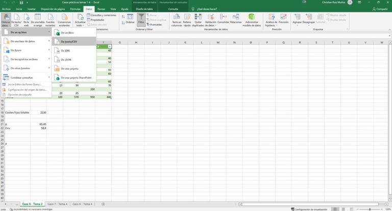 Cómo pasar tablas de PDF a Excel sin usar programas externos