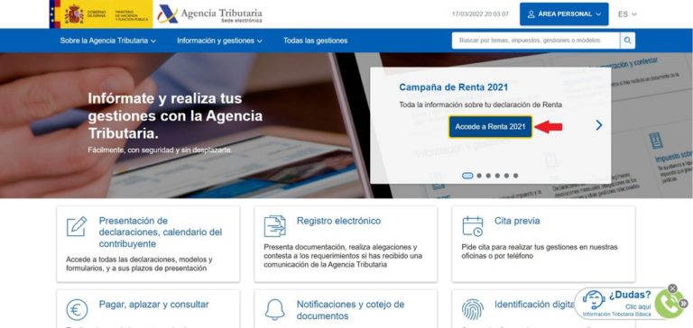 Cómo descargar los datos fiscales de 2021 de cara a la Declaración de la Renta