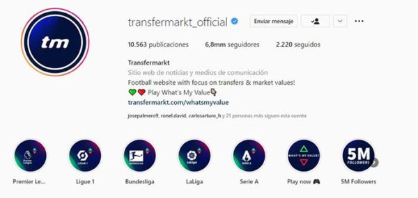 Las 10 mejores cuentas de Instagram de fútbol