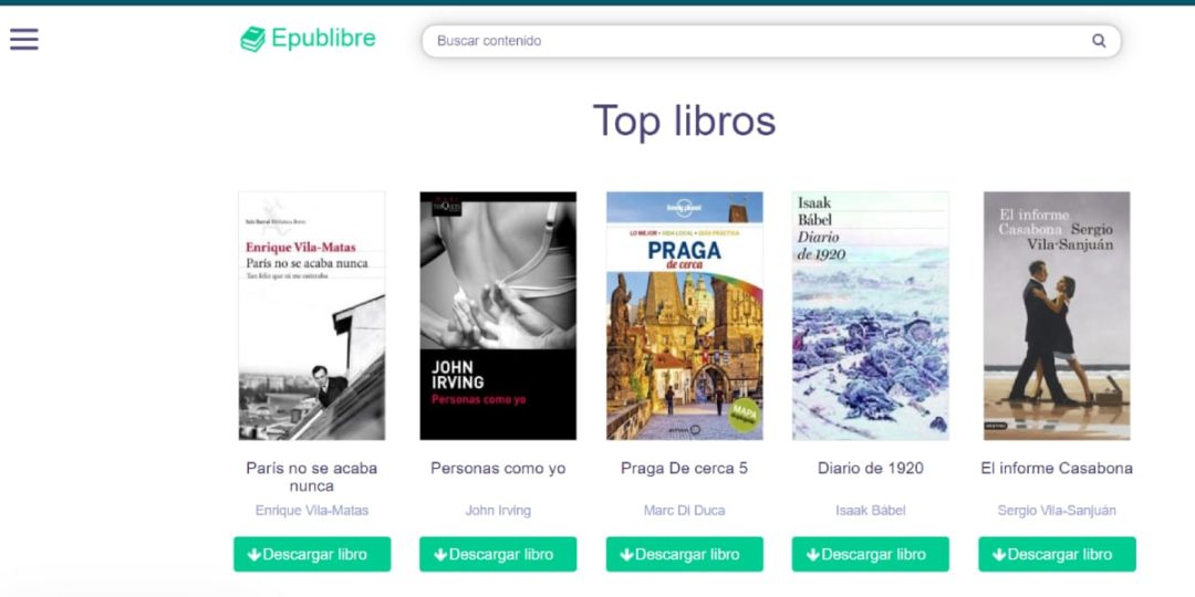 Las mejores páginas para encontrar libros epub gratis para tu eBook