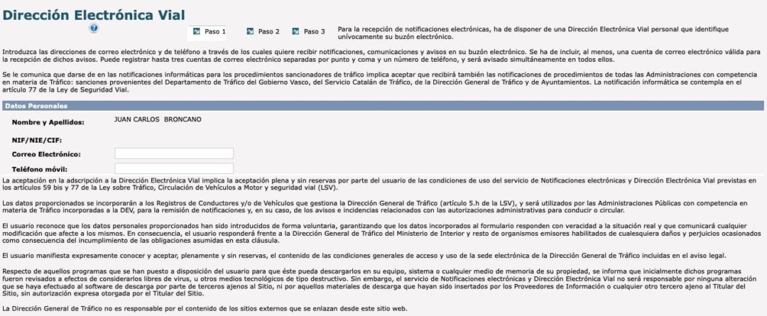 Notificaciones de multas de tráfico a través de Internet: obligatorias si eres uno de estos usuarios