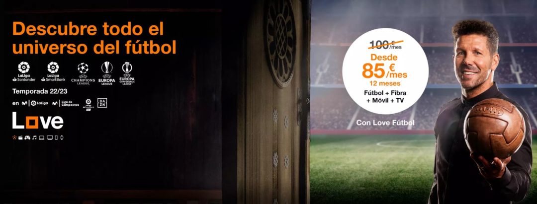 Estas son las ofertas actuales para contratar fútbol en Orange, Movistar y DAZN