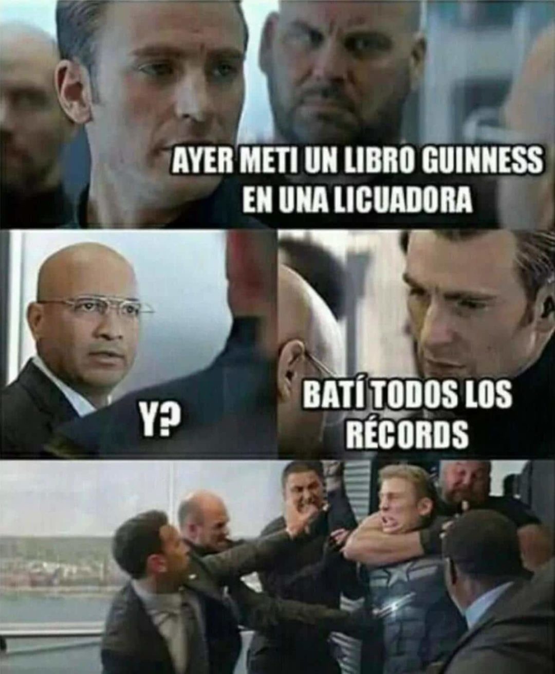 Los chistes más divertidos con el meme del Capitán América