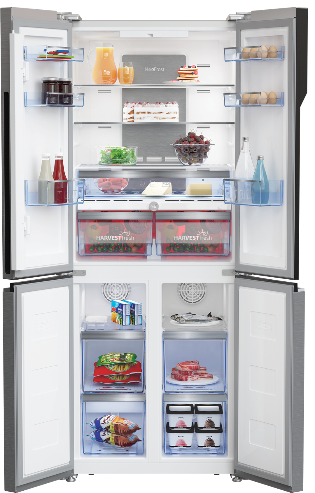 5 frigoríficos de Beko con funciones inteligentes a través del móvil