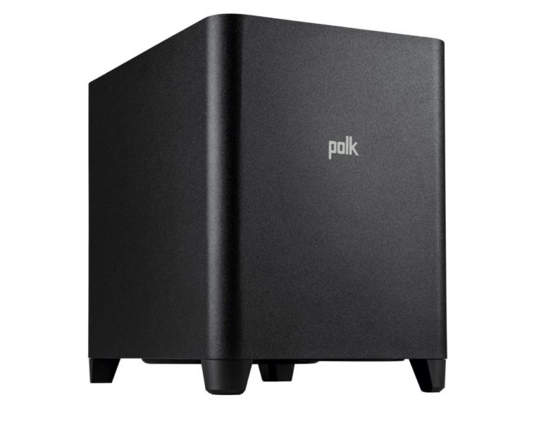 Polk Magnifi Max AX SR, barra de sonido con Dolby Atmos y subwoofer compacto