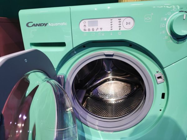 Candy Aquamatic, una lavadora muy compacta para estudiantes y pisos ...