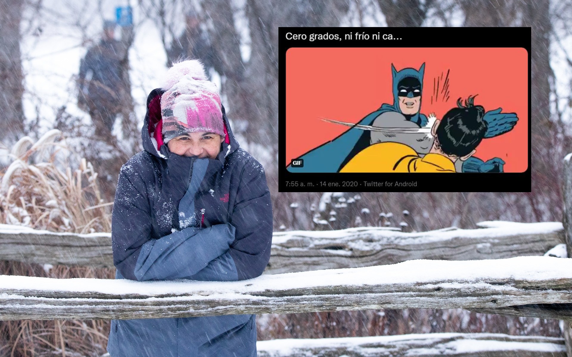 Los memes más divertidos para afrontar el frío con una sonrisa