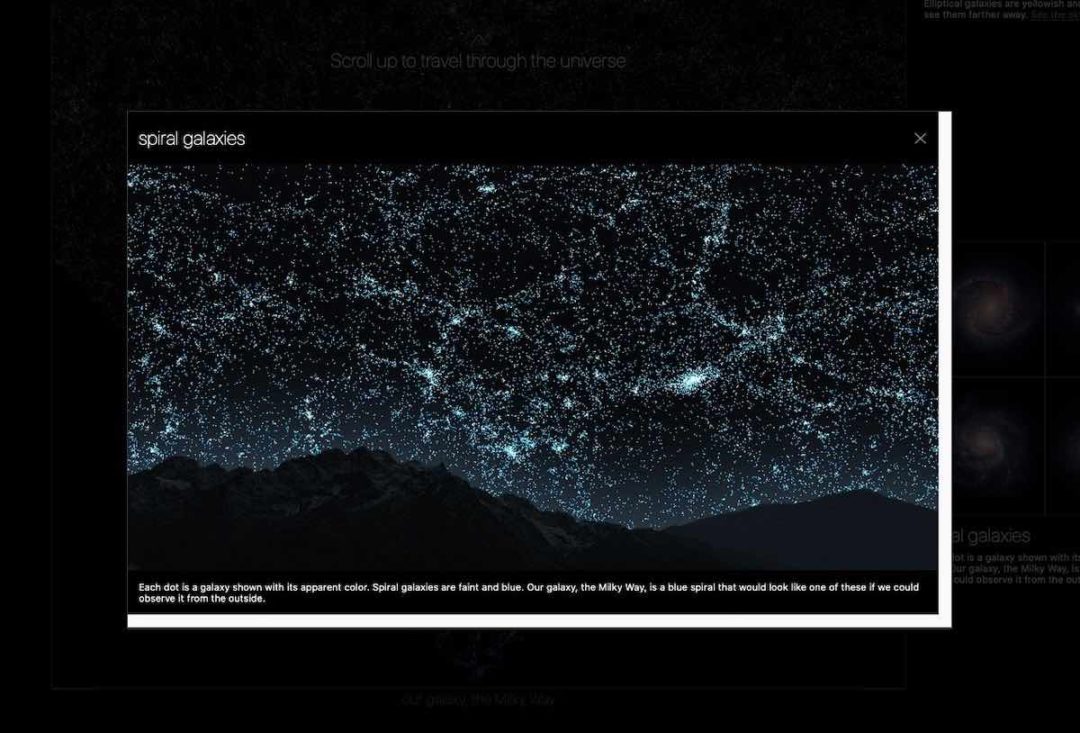 Con este mapa interactivo del universo podrás descubrir millones de ...
