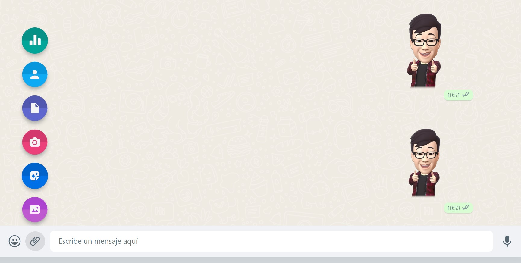 Cómo crear tu propio avatar en WhatsApp como un sticker con distintas ...