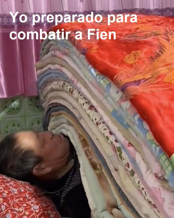 Los mejores memes del temporal de frío, lluvia y nieve que trae Fien