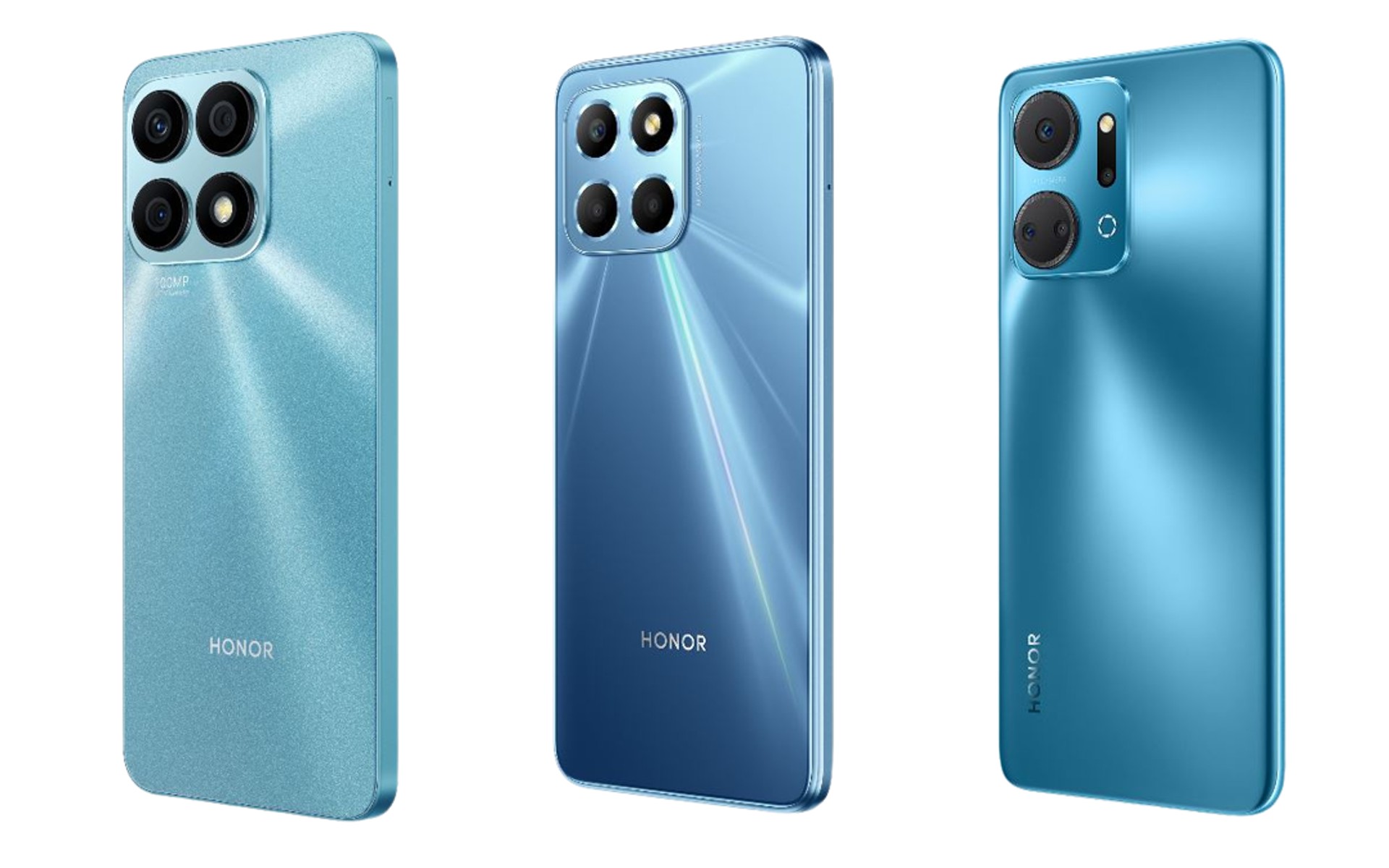 Honor X8a, X7a y X6, móviles con baterías duraderas y precios asequibles