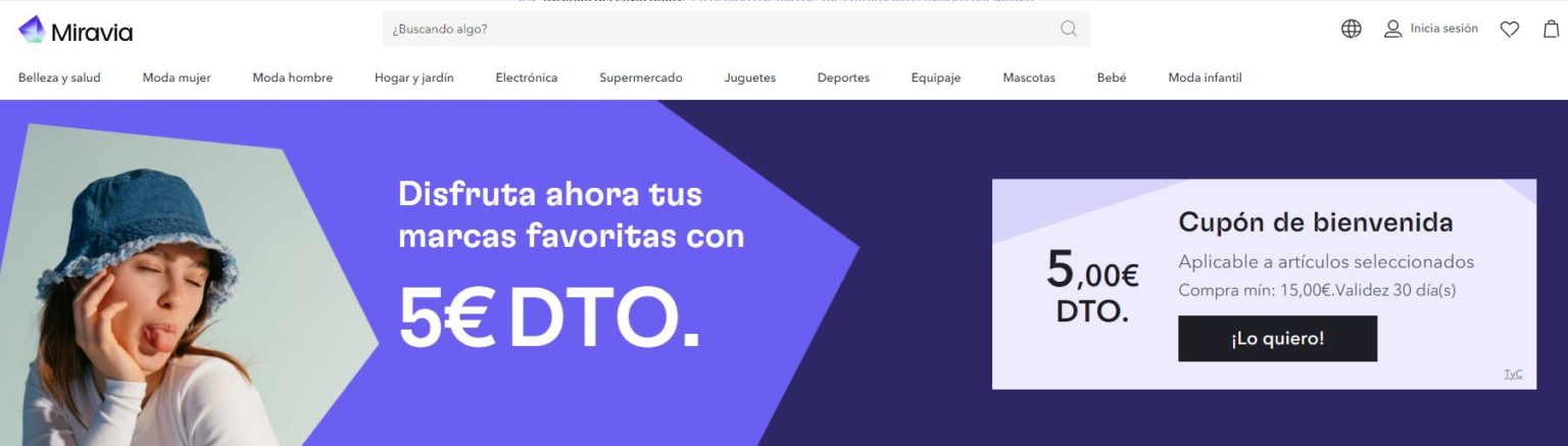 Dónde encontrar códigos de descuento para Miravia