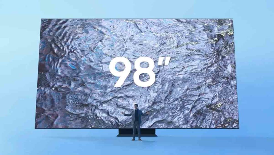 Nuevo televisor Samsung QLED de 98 pulgadas: una alternativa de gran ...