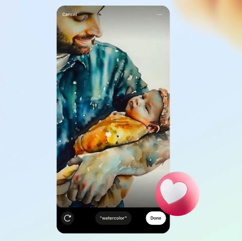Llegan los stickers con IA a WhatsApp e Instagram: así podrás usarlos