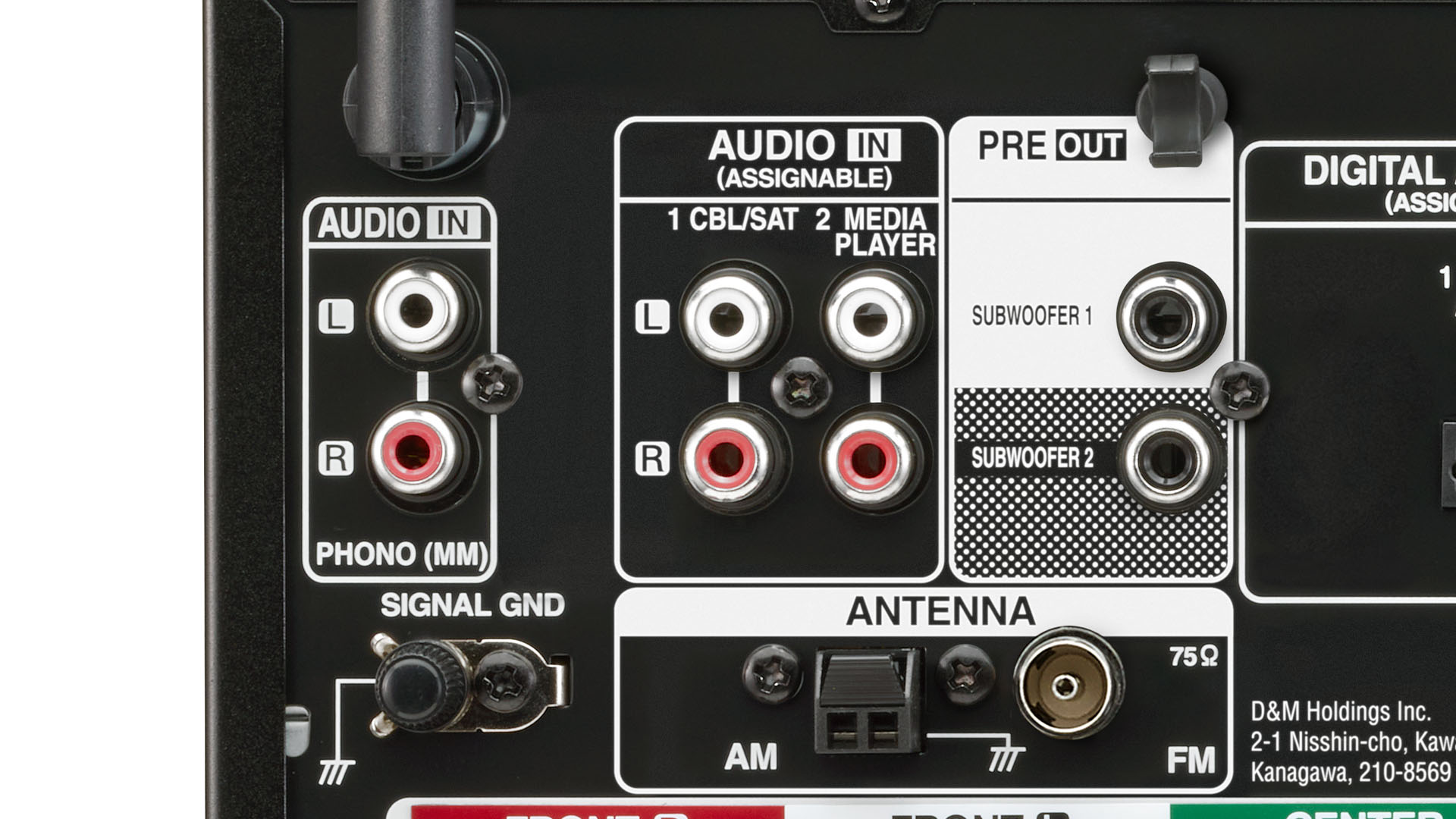 Denon AVR-X1800H, un receptor AV de 7.2 canales con sonido 3D y ...