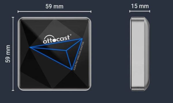 Ottocast A2Air Pro, un adaptador para tener Android Auto inalámbrico en el coche