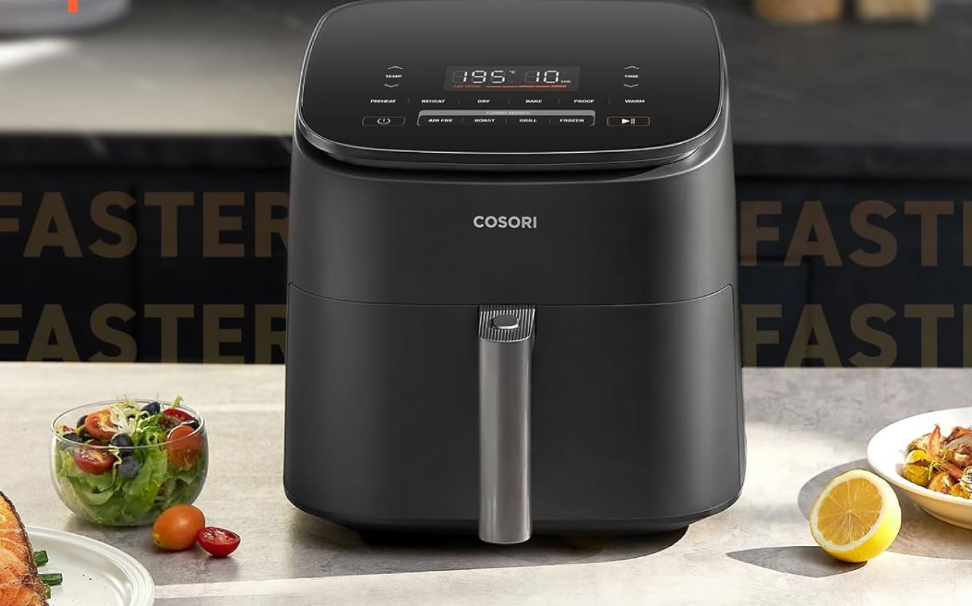 Cosori Turbo Blaze Chef Edition, una freidora de aire con pantalla ...
