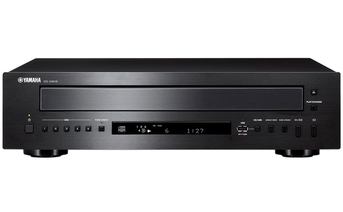 Yamaha CD-C603, un lector de CD en carrusel con capacidad para cinco discos