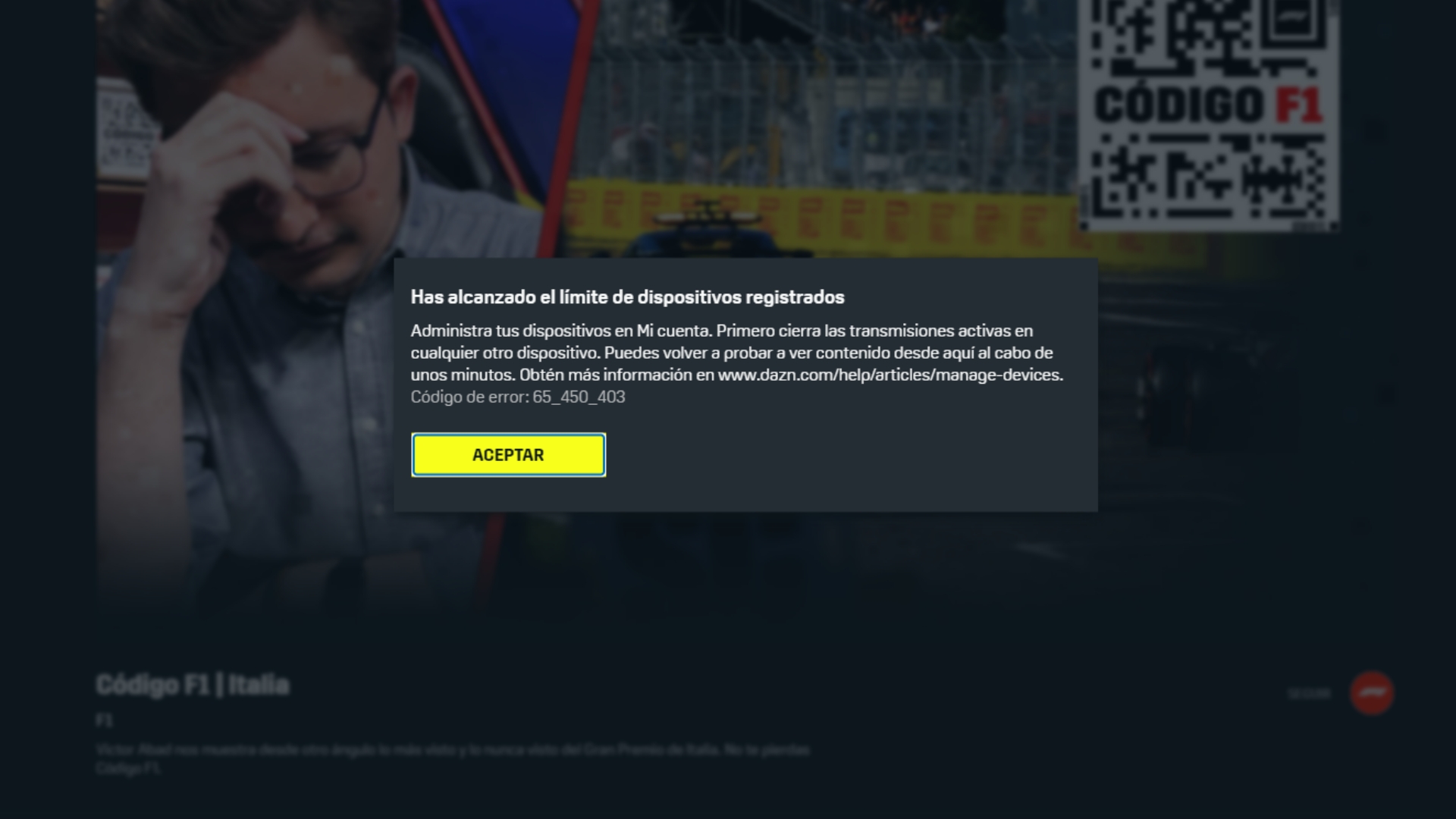 Los problemas más comunes de la app y web de DAZN y su solución