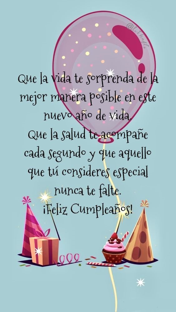 53 imágenes con frase para felicitar un cumpleaños por WhatsApp