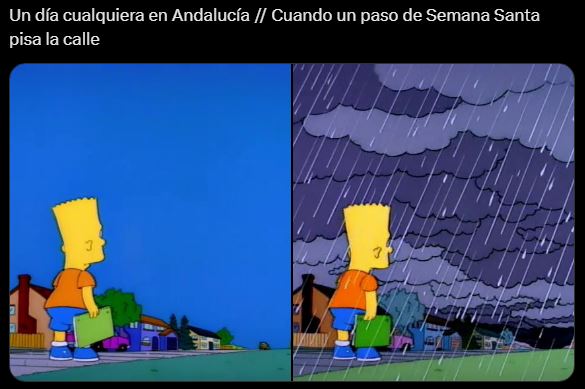 Los memes más divertidos de Semana Santa y del temporal de lluvia y ...