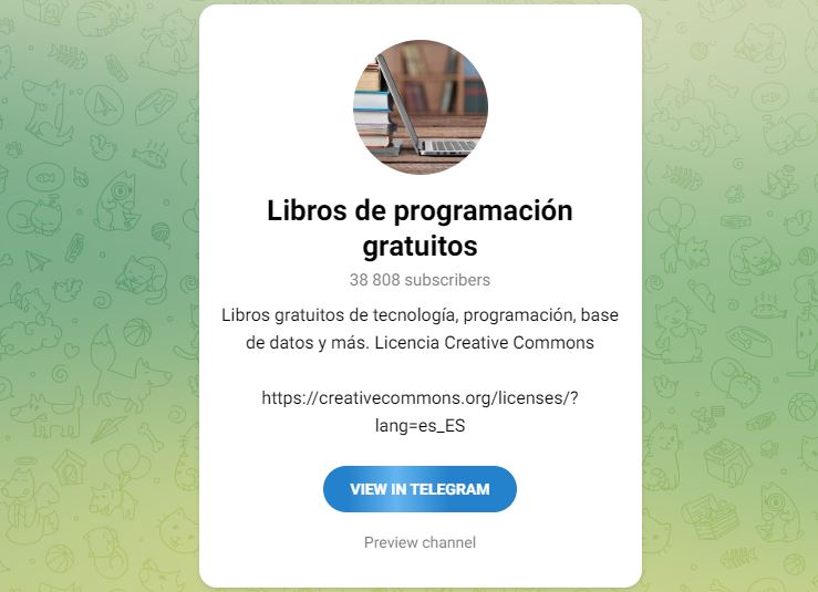 7 canales de Telegram para descargar y leer libros