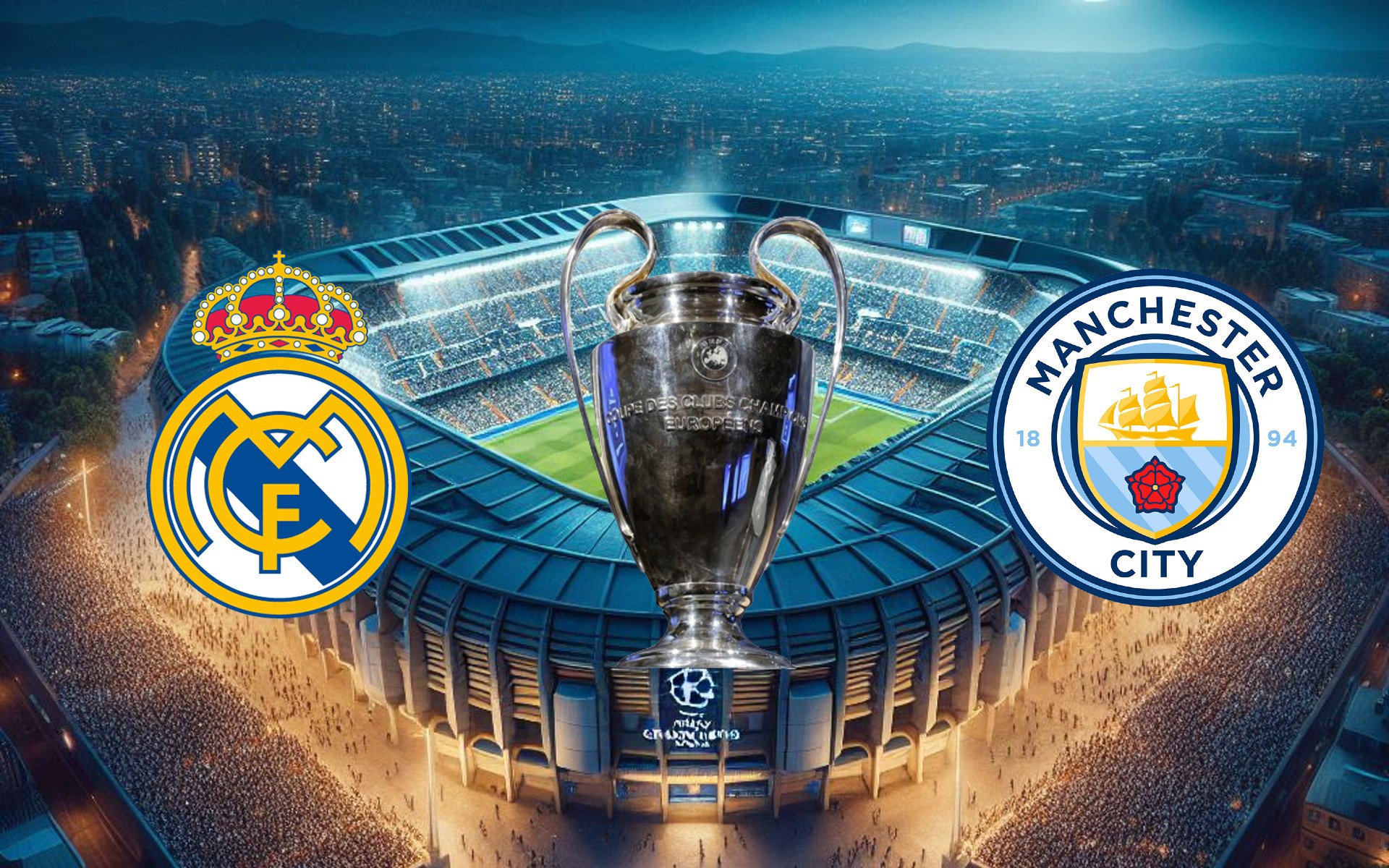Real Madrid-Manchester City, horario y dónde ver online los cuartos de final de la Champions League