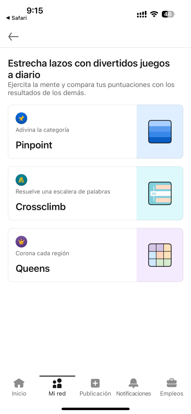 LinkedIn Games: cómo jugar a los juegos de LinkedIn