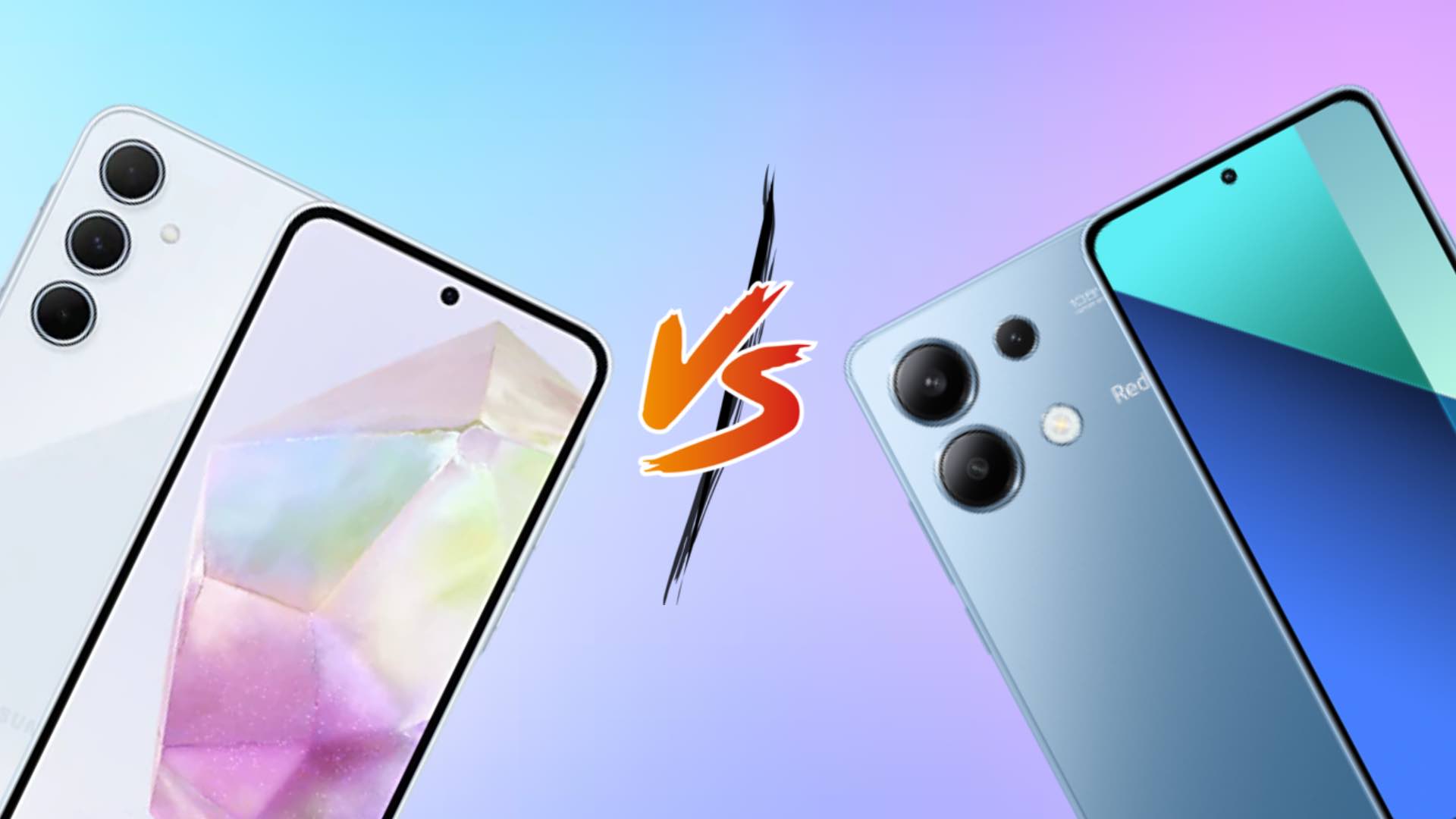 Samsung A35 vs Redmi Note 13, ¿cuál tiene mejor cámara?