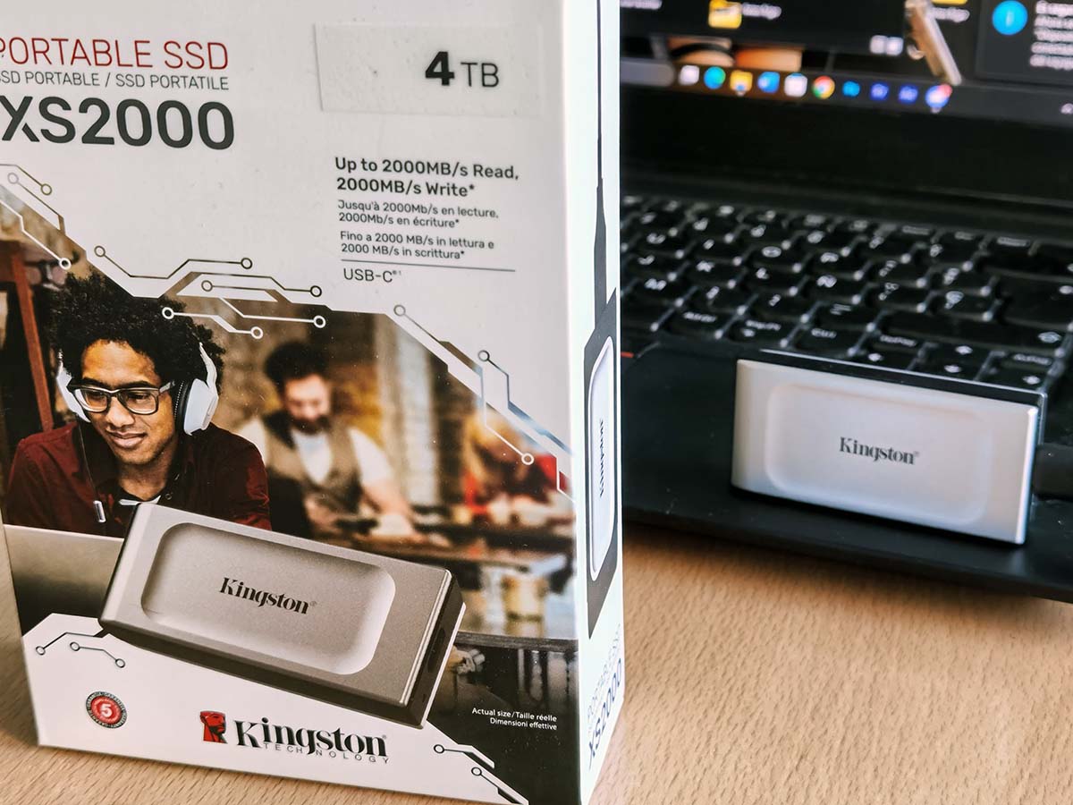 Kingston XS2000, un disco duro externo de 4 TB de tamaño minúsculo y ...