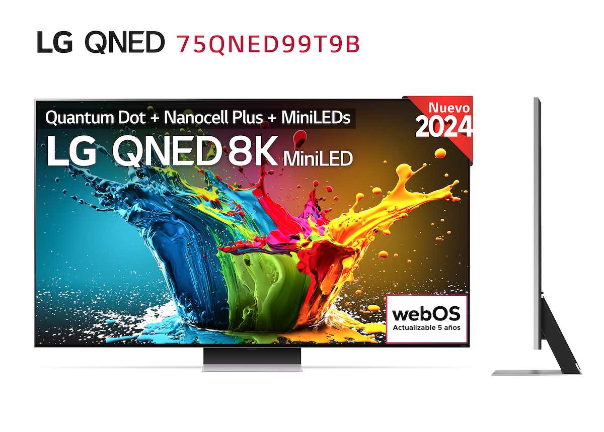 La tecnología MiniLED explota en calidad: hasta resolución 8K en los nuevos televisores LG QNED