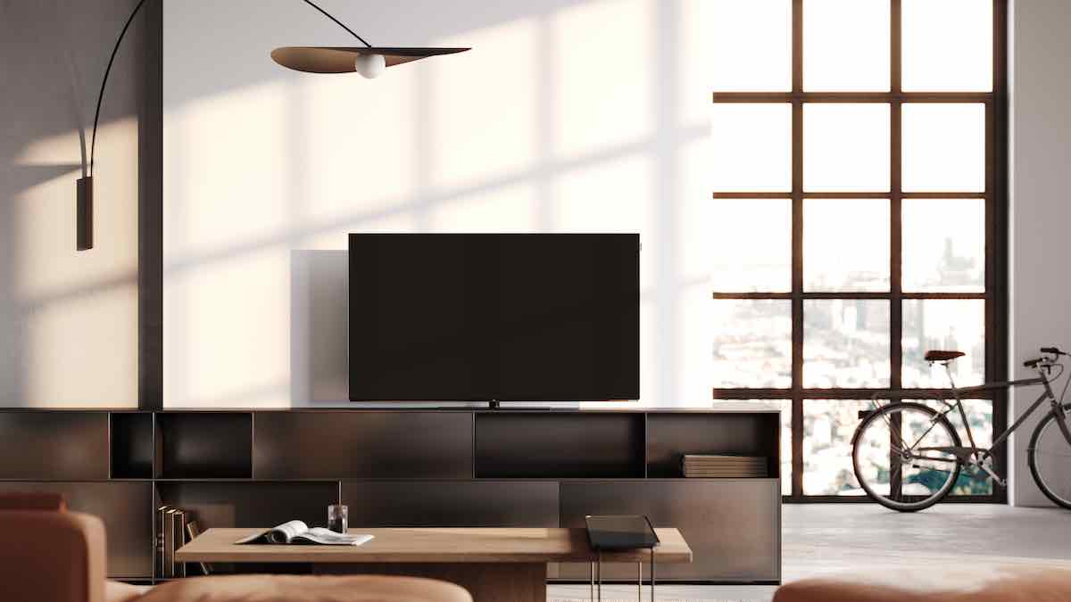 Loewe We. SEE 65, un televisor OLED con diseño elegante en forma de monitor