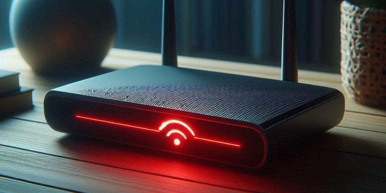 Luz roja del router encendida, qué significa y posibles soluciones