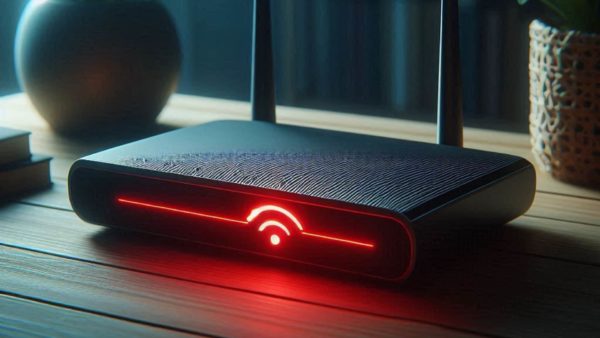 Luz roja del router encendida, qué significa y posibles soluciones