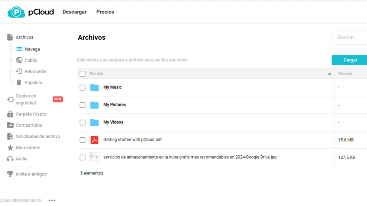 Los servicios de almacenamiento en la nube gratis más recomendables en 2024