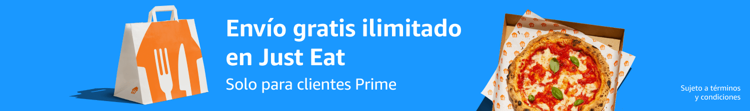 Cómo conseguir envíos gratis en Just Eat con Amazon Prime