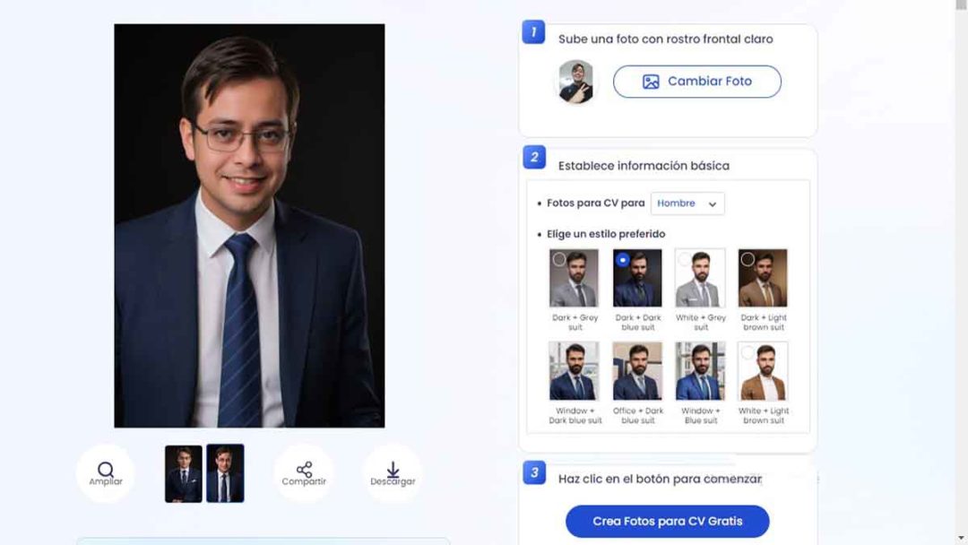 Adiós a las fotos de carnet: así pude crear una foto para el currículum ...