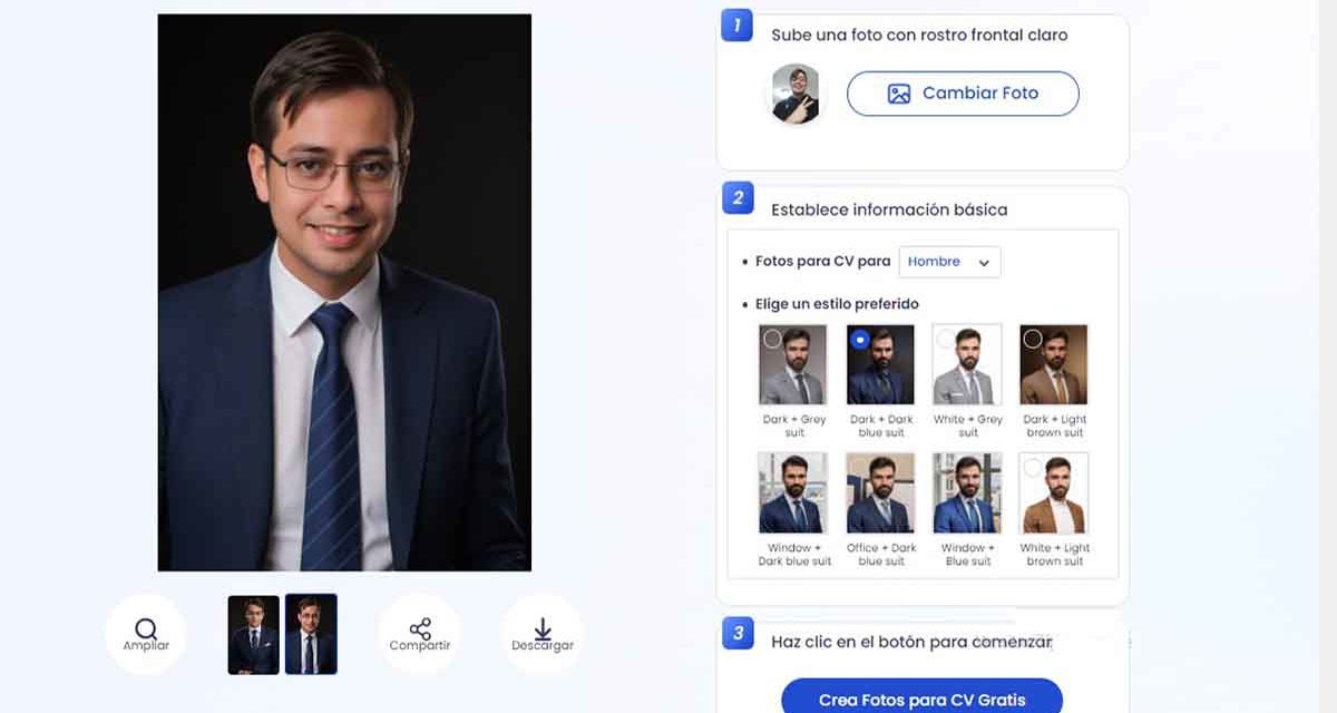 Adiós a las fotos de carnet: así pude crear una foto para el currículum ...