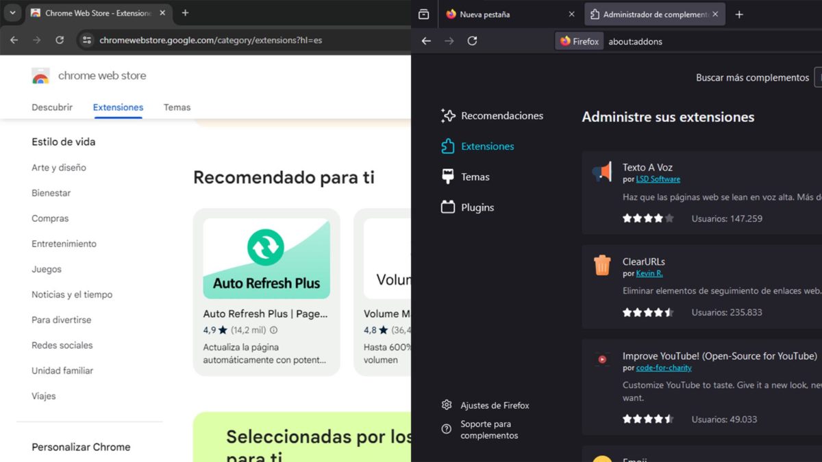 Google Chrome vs Firefox, diferencias, comparativa y cuál es mejor en 2024