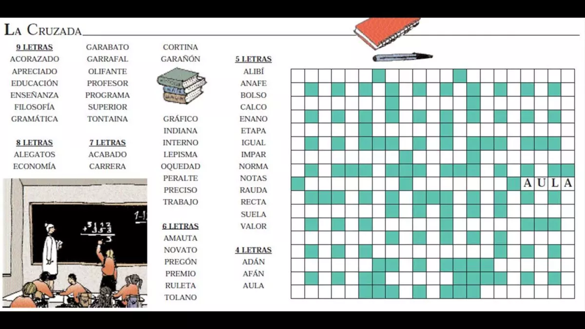 Crucigramas Imprimibles Para Personas Mayores Crucigramas Para