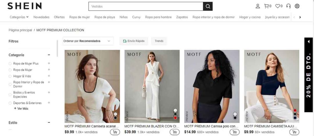 Opiniones sobre Shein MOTF Premium, ¿merece la pena esta colección de ...