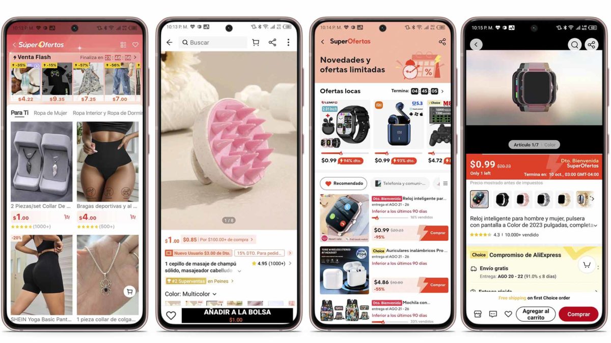 Shein vs AliExpress: comparativa, diferencias y cuál es mejor en 2024