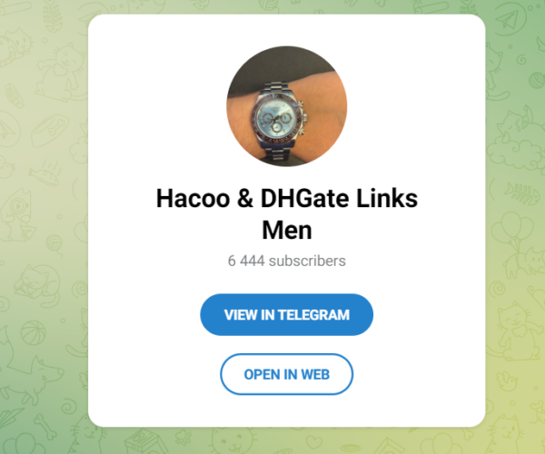 Los mejores canales de Telegram para encontrar links de Hacoo Saramart