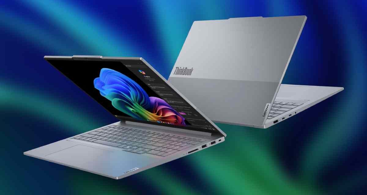 La serie ThinkBook se renueva con más potencia y autonomía y mucha IA