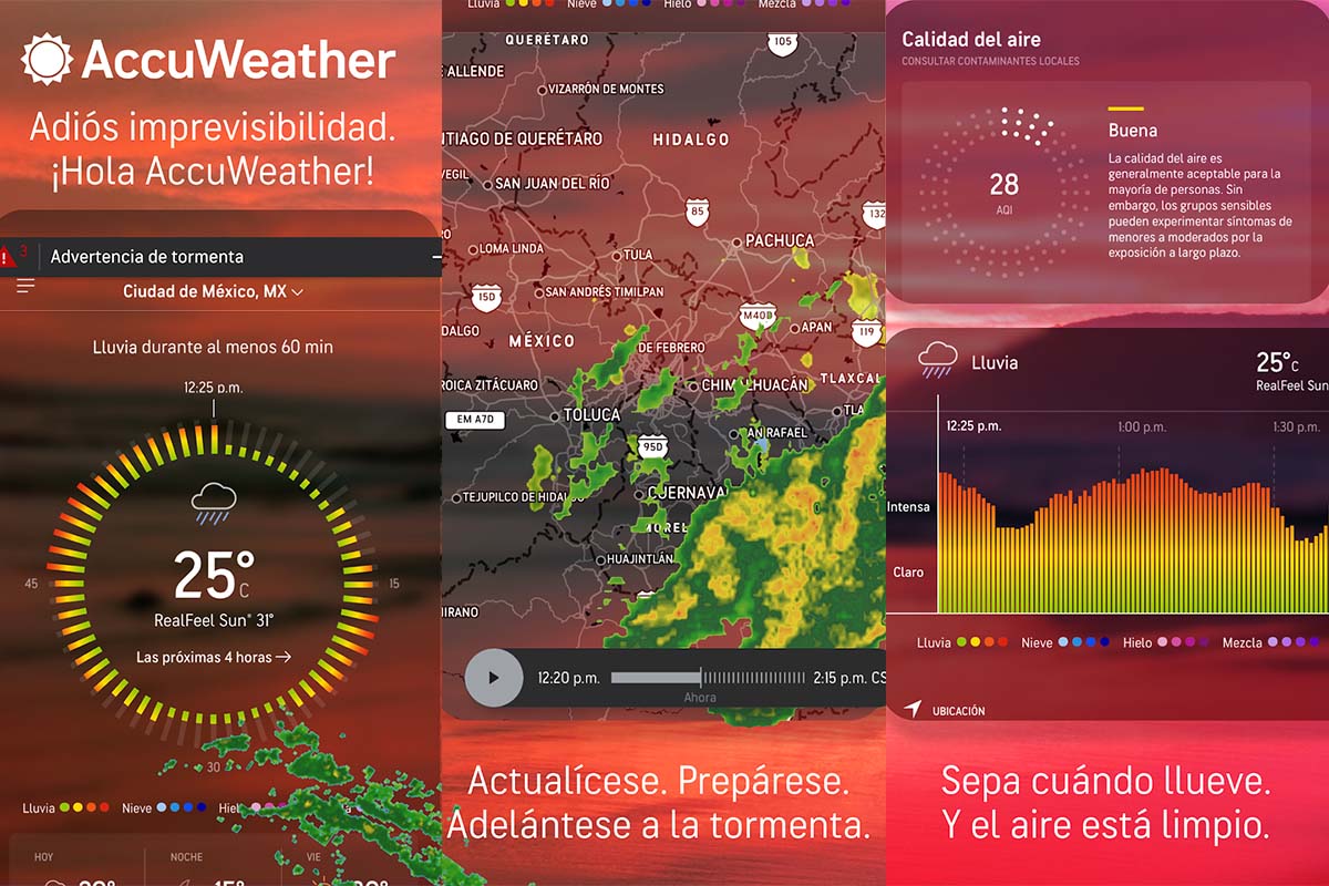Las mejores apps para recibir las alertas de la AEMET en tiempo real