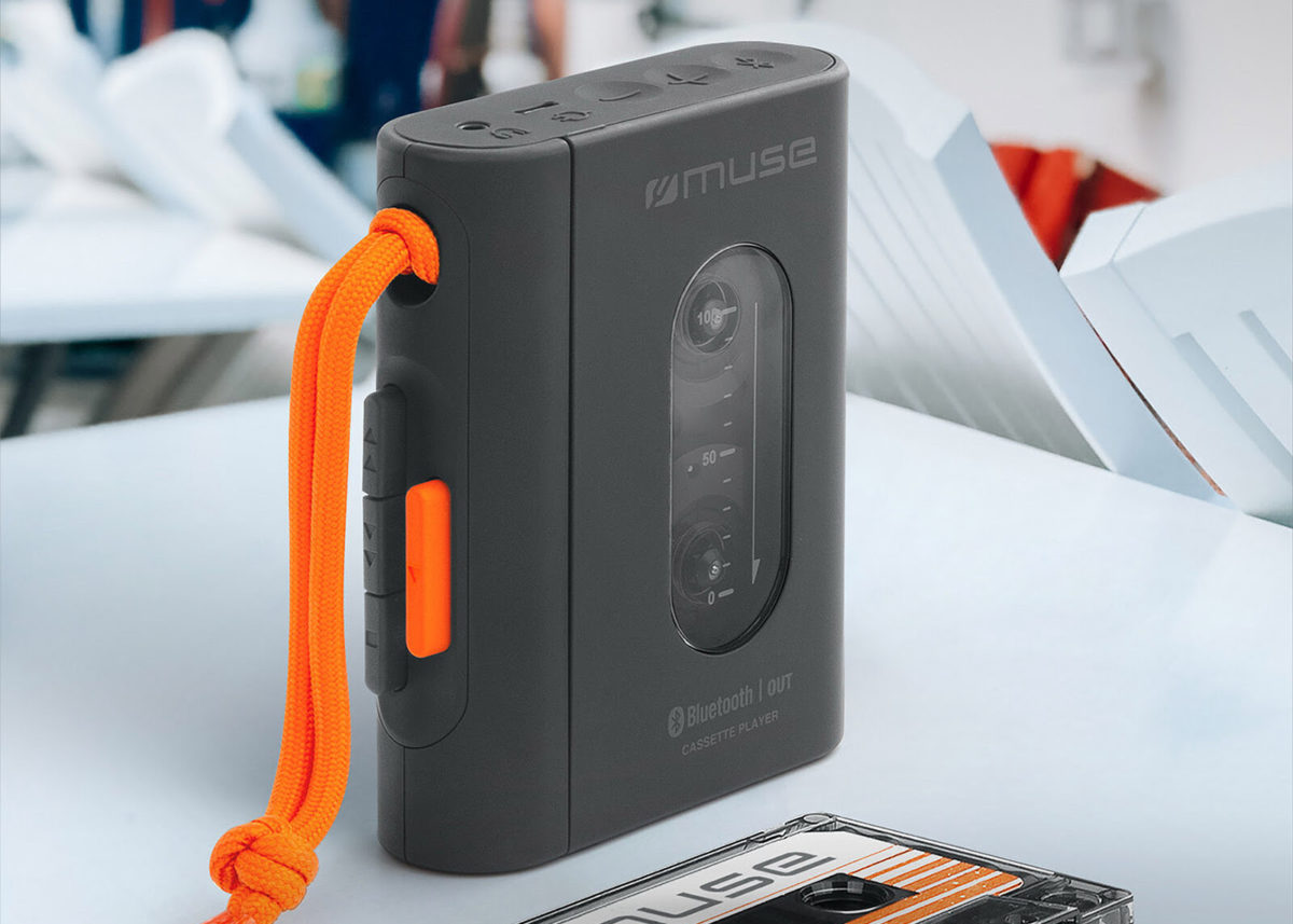 MUSE M-132 WM, un walkman con conexión Bluetooth y todo el espíritu de los 90